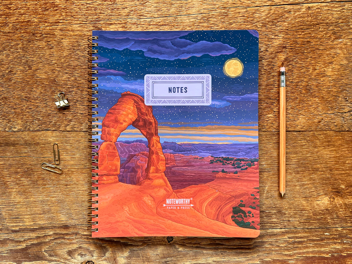 Twilight Arch Notebook – Noteworthy Paper & Press