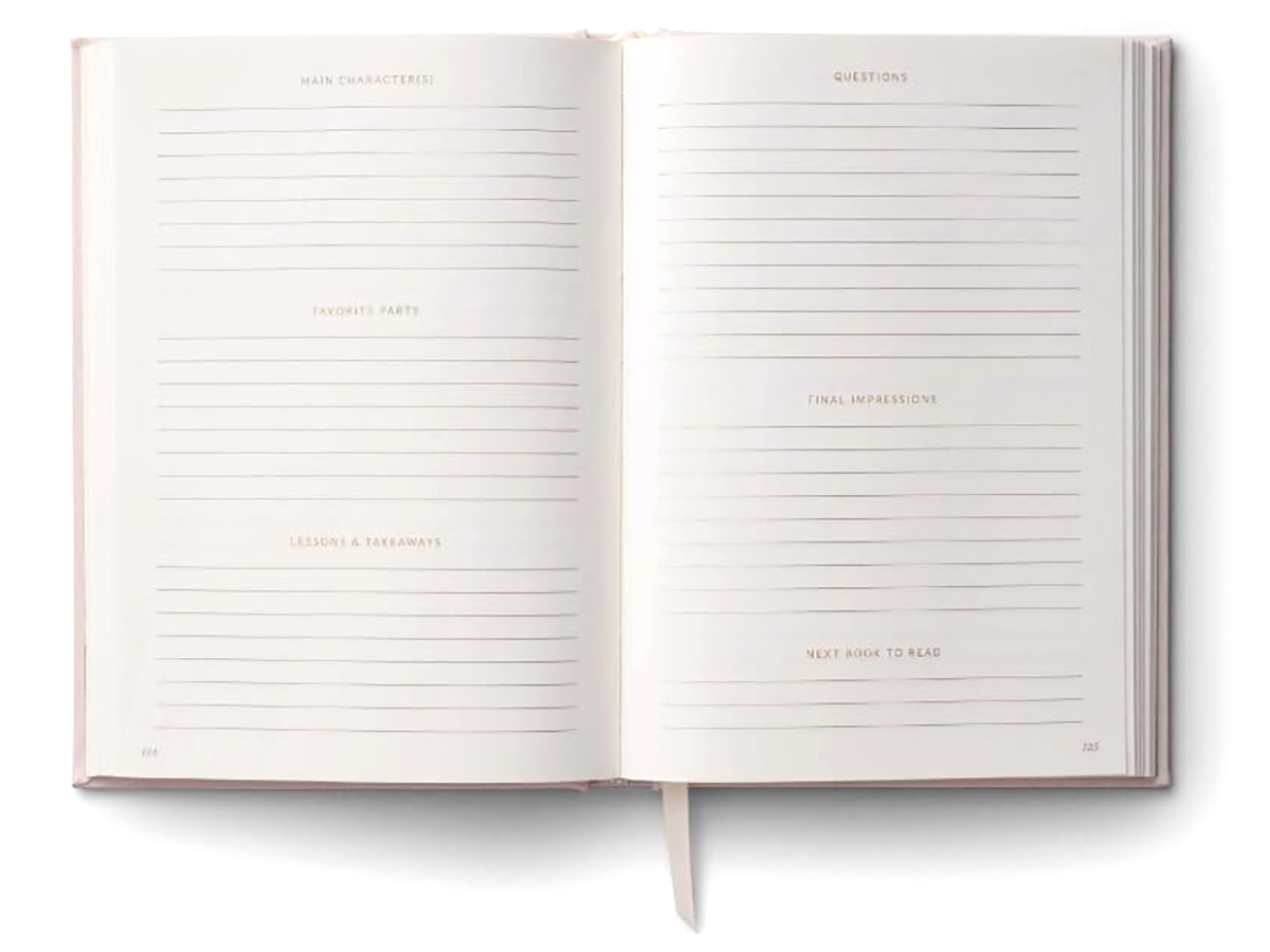 Book Club Embroidered Book Journal – Noteworthy Paper & Press