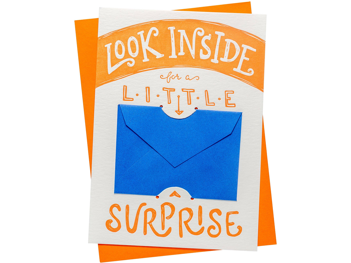 Little Surprise Gift Card, Single Card – Noteworthy Paper & Press