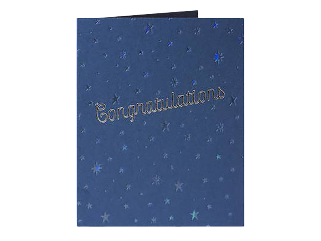 Congrats Star Gaze, Single Card – Noteworthy Paper & Press