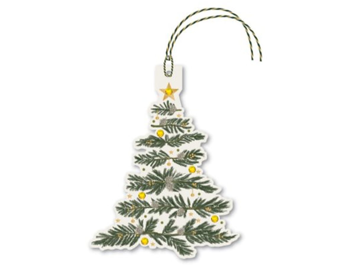 Garland Tree Christmas Gift Tags – Noteworthy Paper & Press
