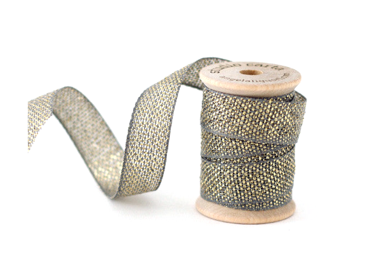Metallic Loose Weave Ribbon, 3 Yards – Noteworthy Paper & Press