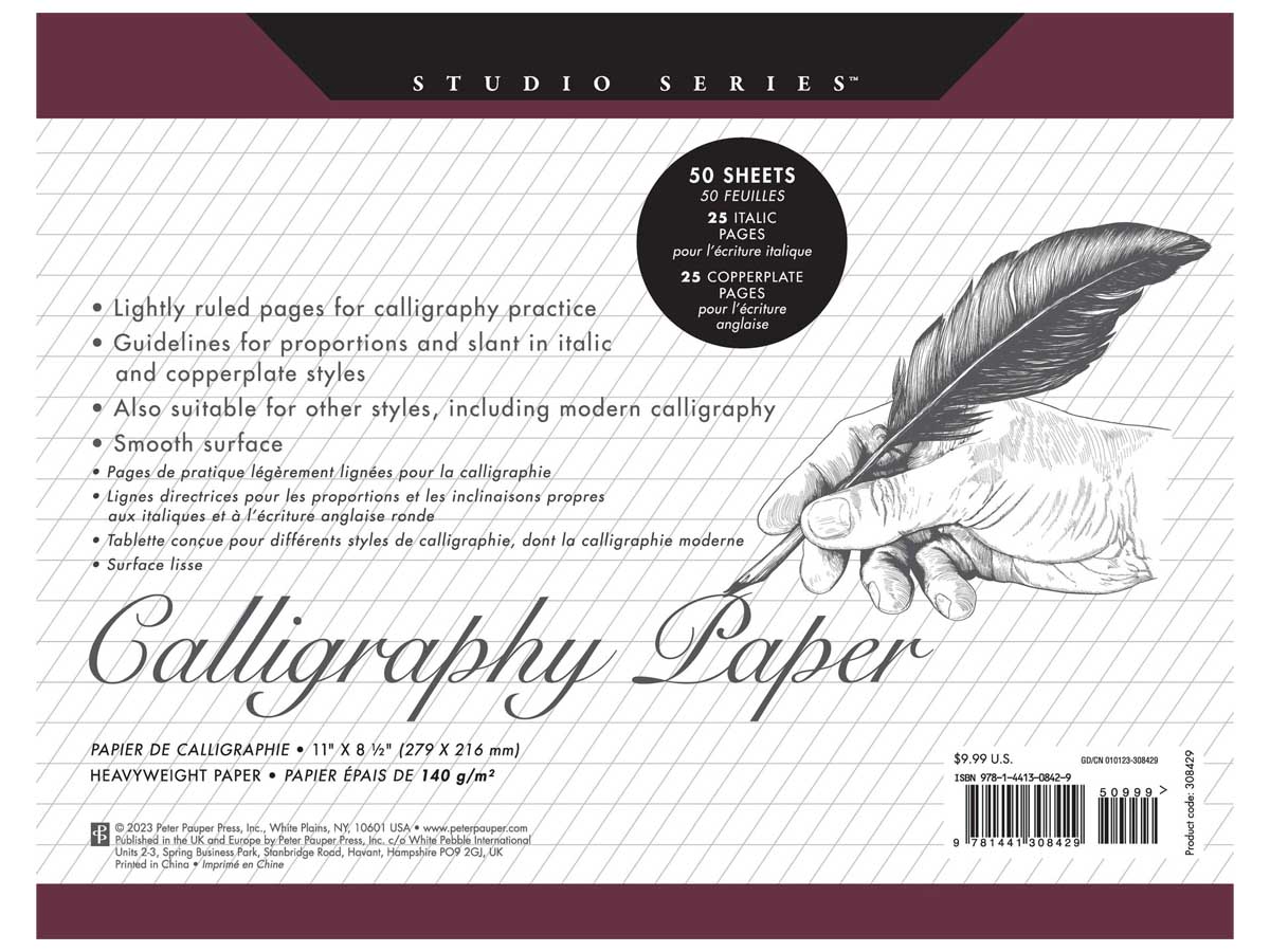 Calligraphy Paper Pad, Studio Series – Noteworthy Paper & Press