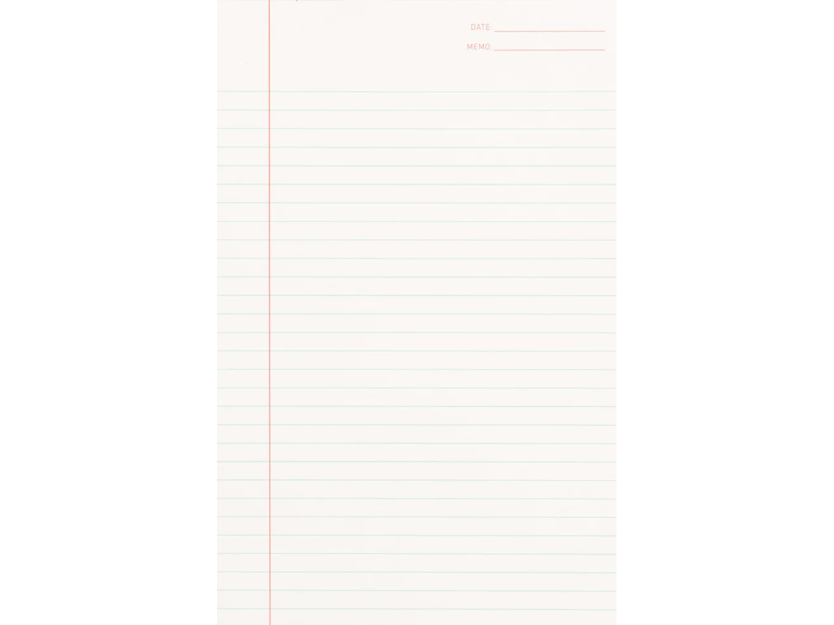 Lined Notepad – Noteworthy Paper & Press