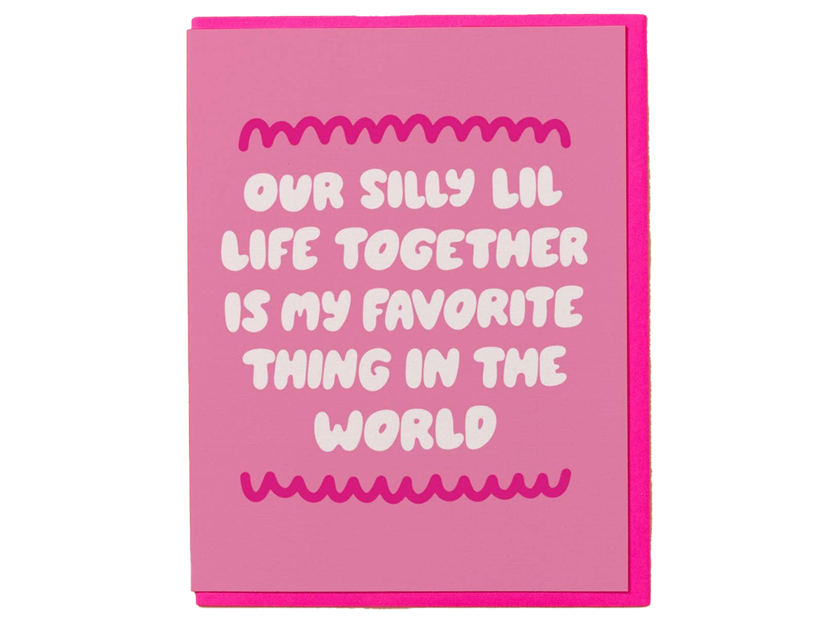 Silly Little Life, Single Card – Noteworthy Paper & Press