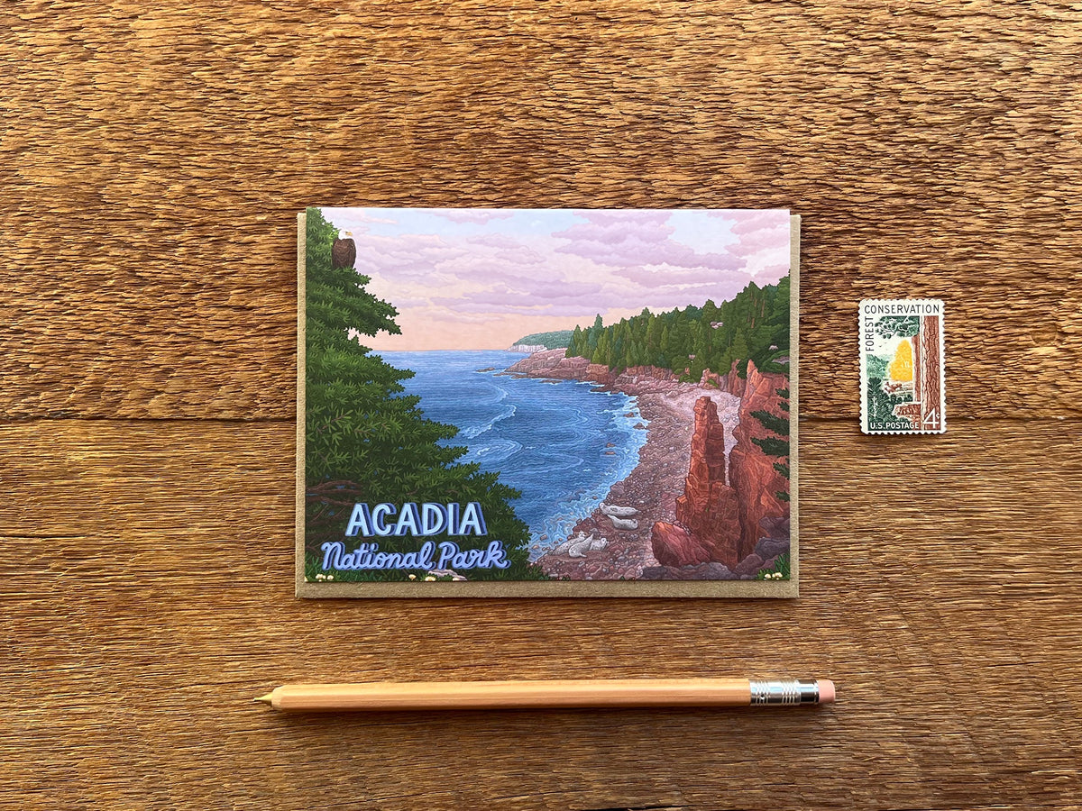 Acadia Scenic Card – Noteworthy Paper & Press