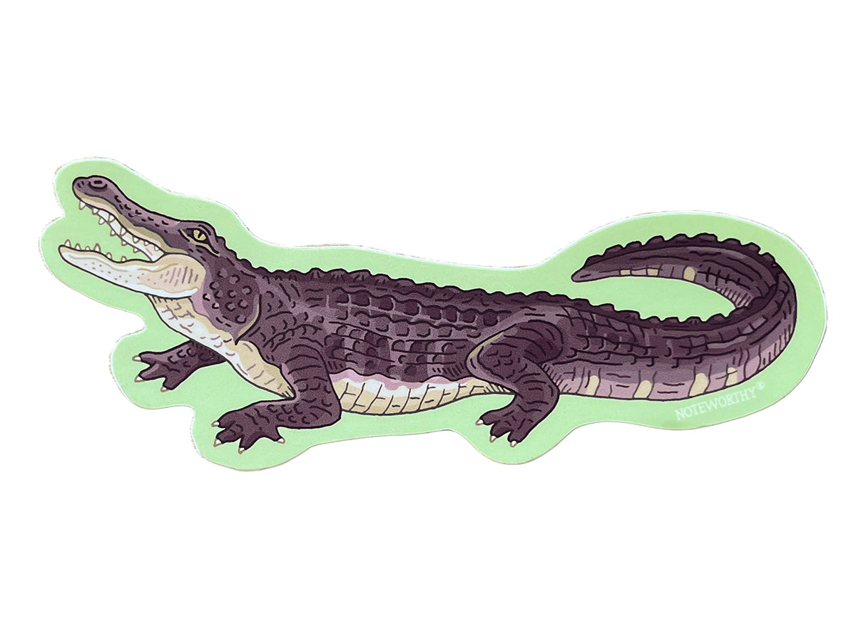 Alligator Sticker – Noteworthy Paper & Press