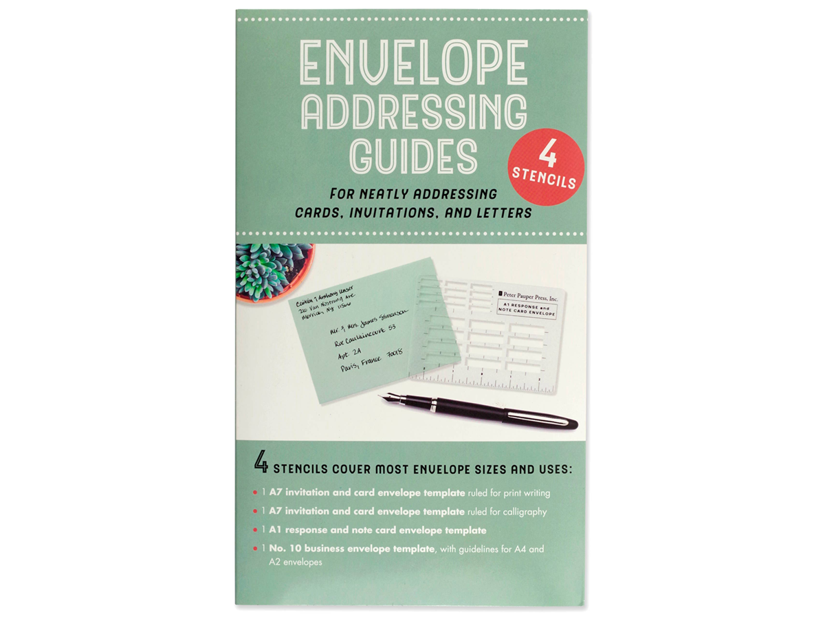 Envelope Addressing Guides – Noteworthy Paper & Press