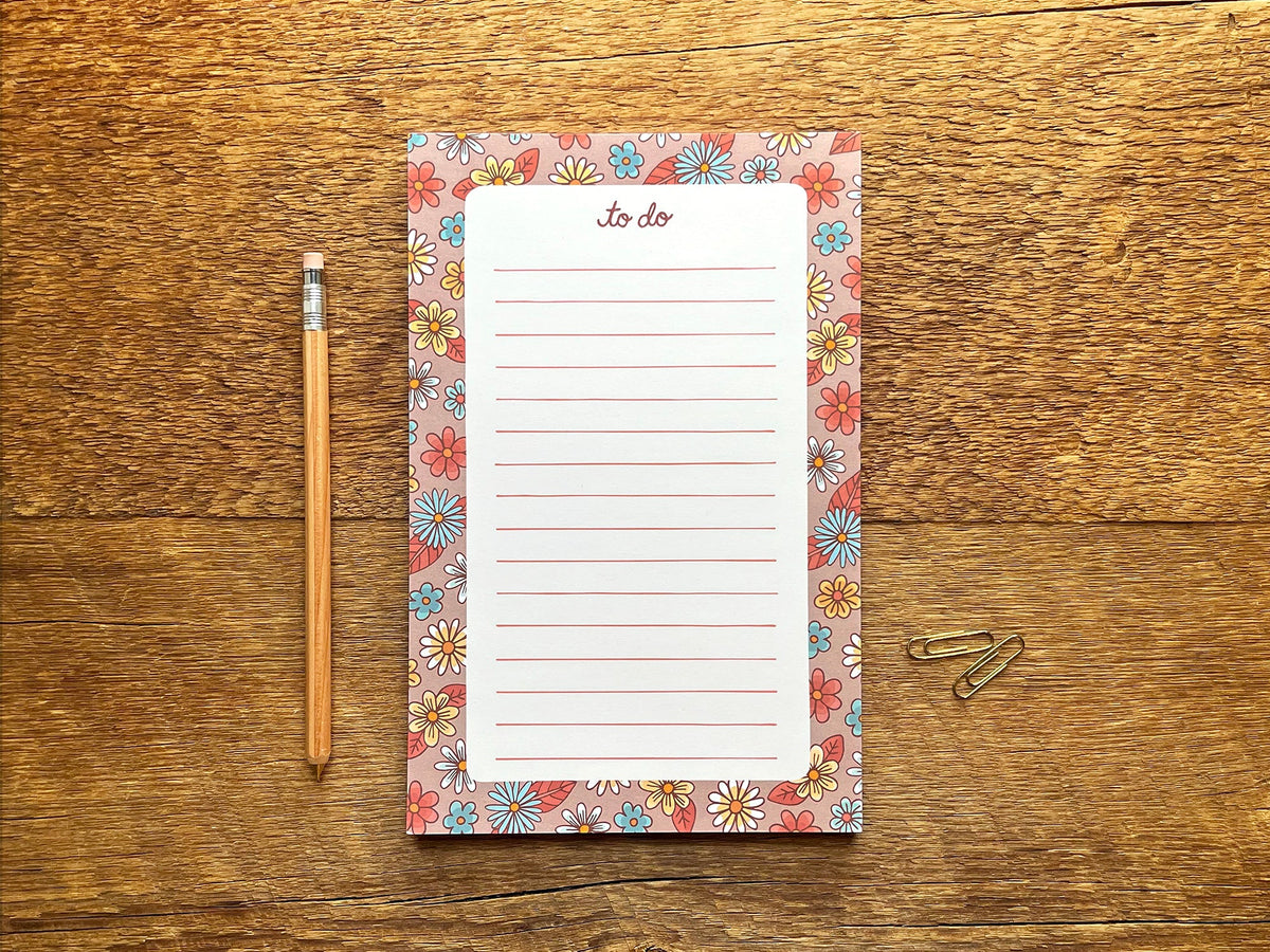 Flower Notepad – Noteworthy Paper & Press