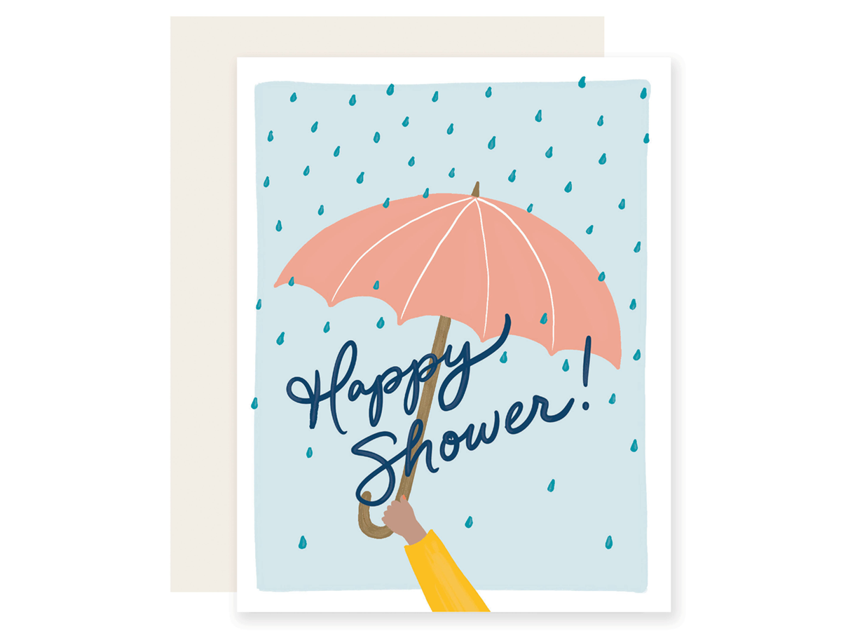 Happy Shower, Single Card – Noteworthy Paper & Press