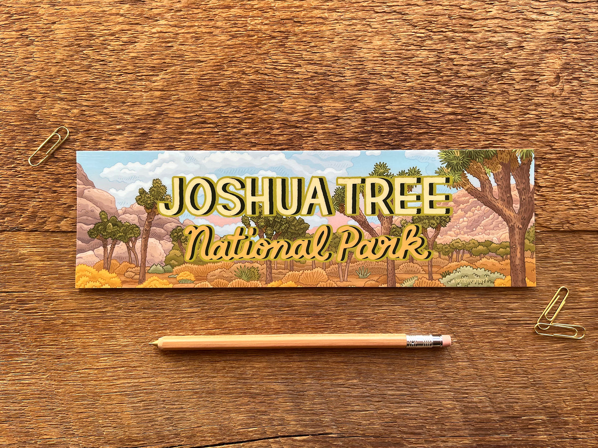 Joshua Tree Bumper Sticker – Noteworthy Paper & Press