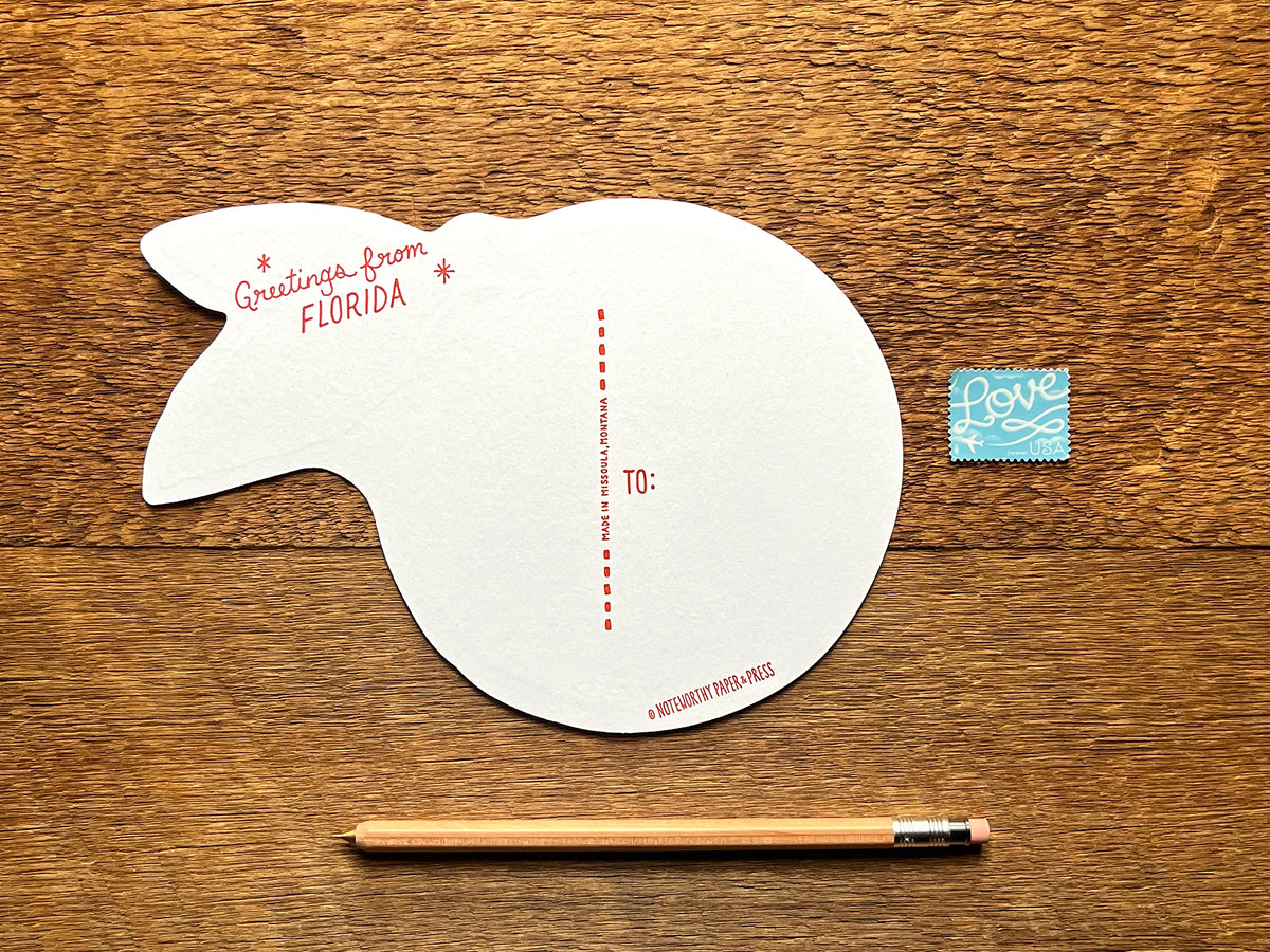 Orange Postcard – Noteworthy Paper & Press