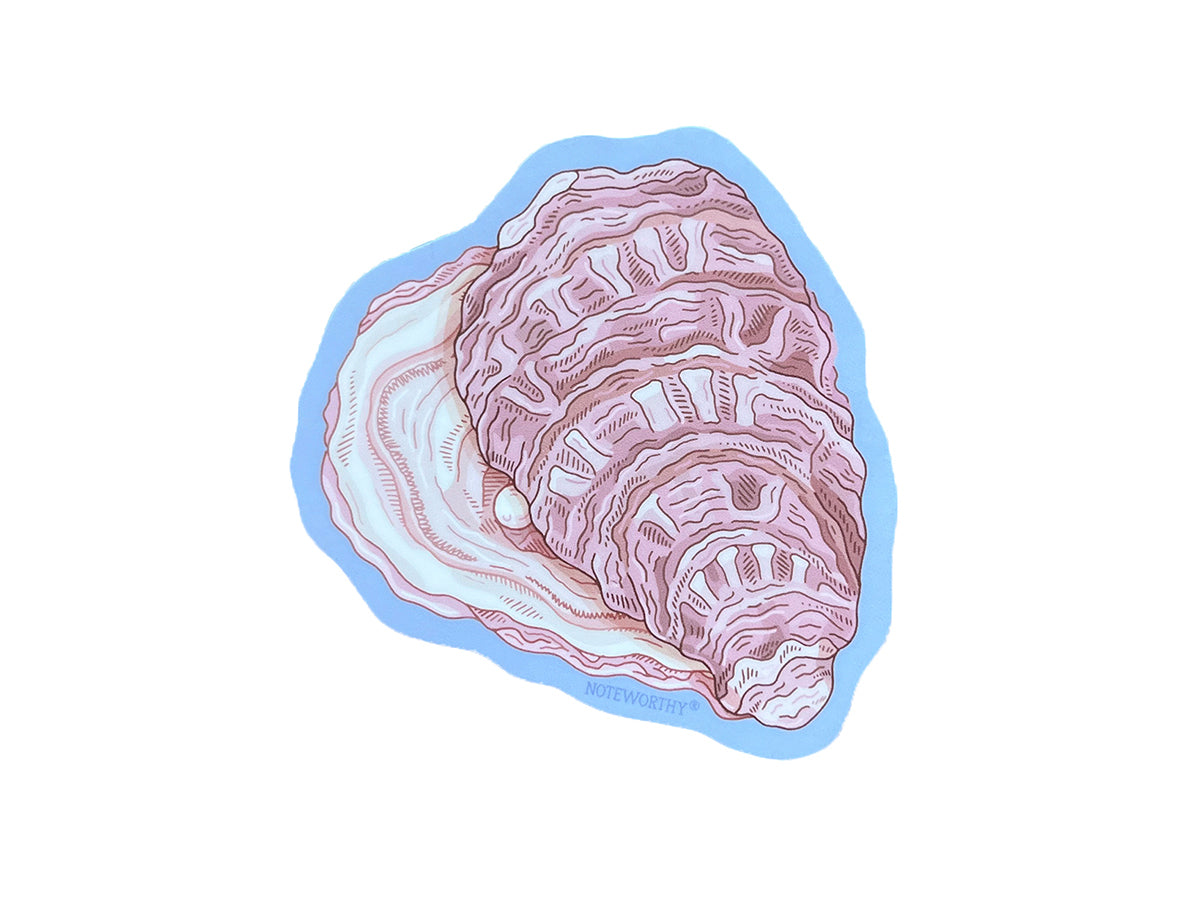 Oyster Sticker – Noteworthy Paper & Press