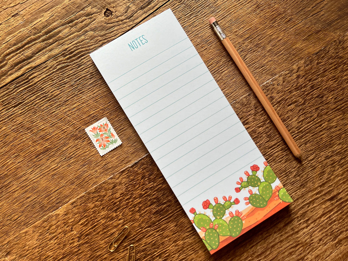Prickly Pear Notepad – Noteworthy Paper & Press