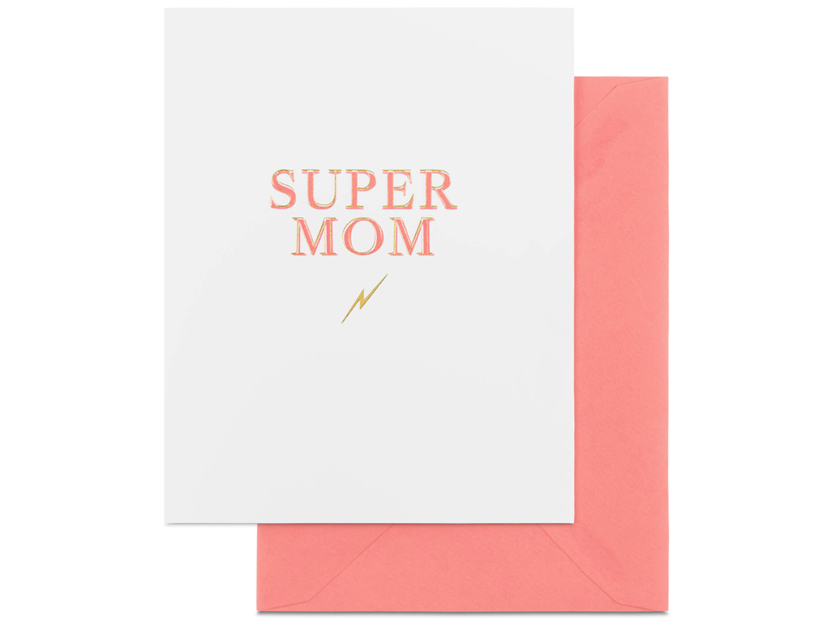 Super Mom, Single Card – Noteworthy Paper & Press
