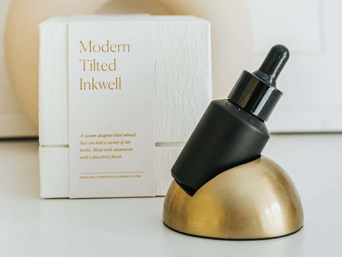 Modern Calligraphy Tilted Inkwell – Noteworthy Paper & Press