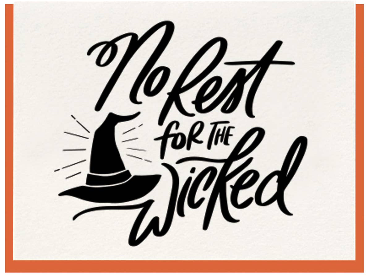 Wicked, Single Card – Noteworthy Paper & Press