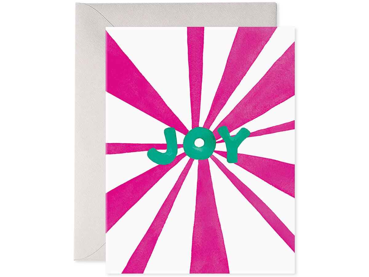 Peppermint Joy, Single Card – Noteworthy Paper & Press