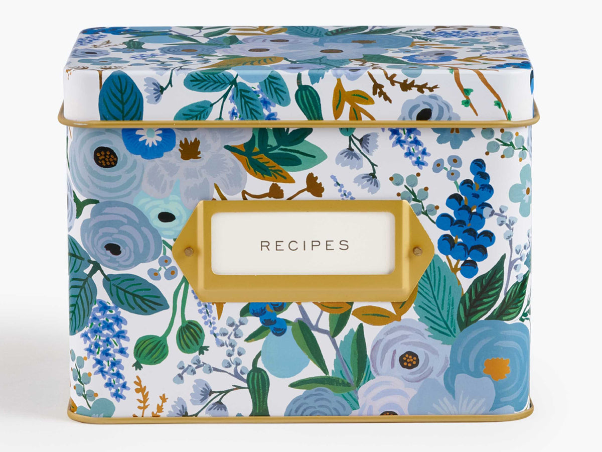 Recipe Tin Box