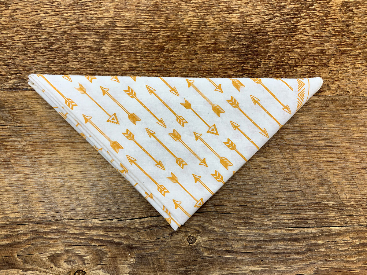 Tan Arrows Bandana – Noteworthy Paper & Press