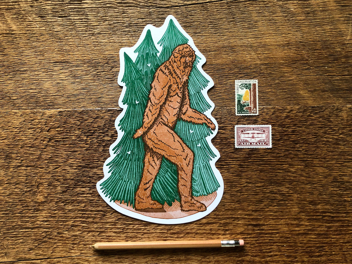 Bigfoot Postcard – Noteworthy Paper & Press