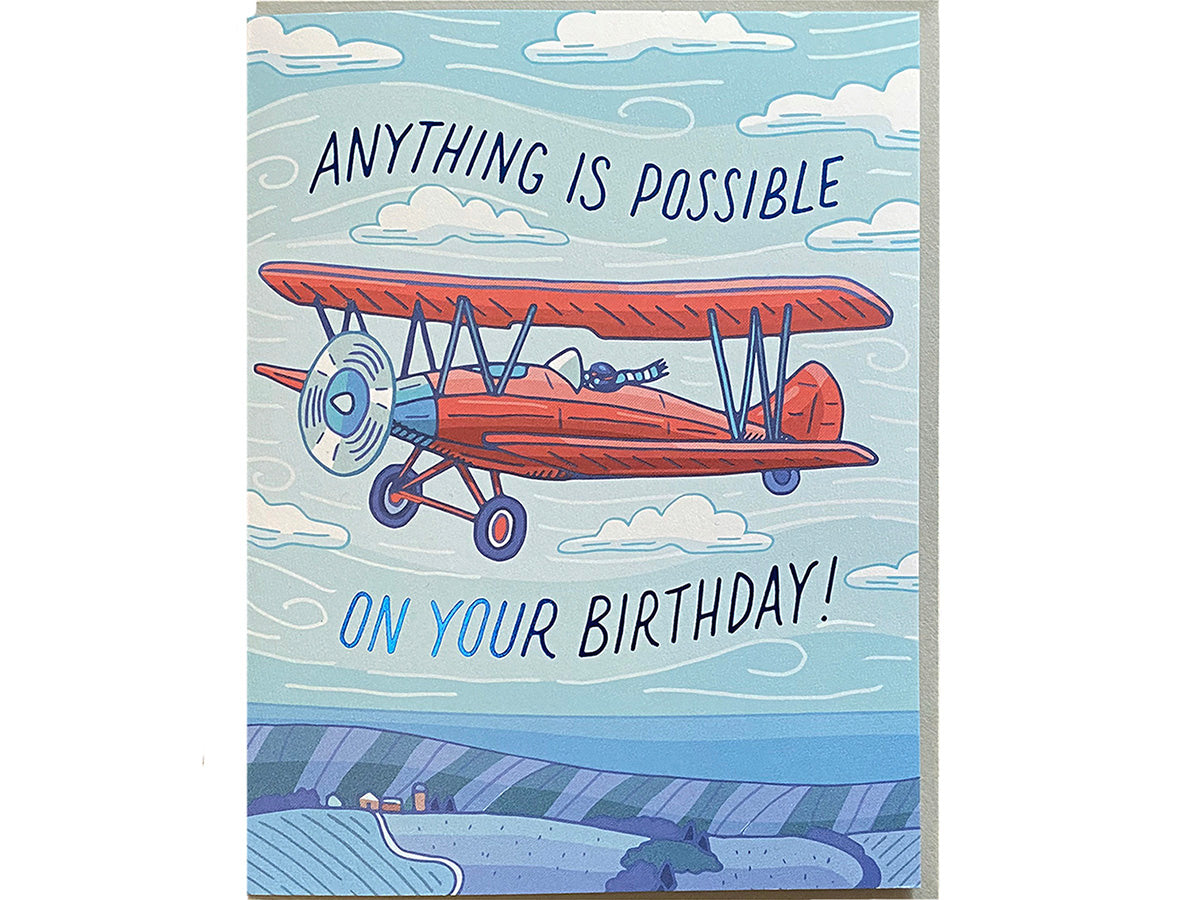 Airplane Birthday Wishes My Oh My 6th Birthday: Blue Airplane Digital