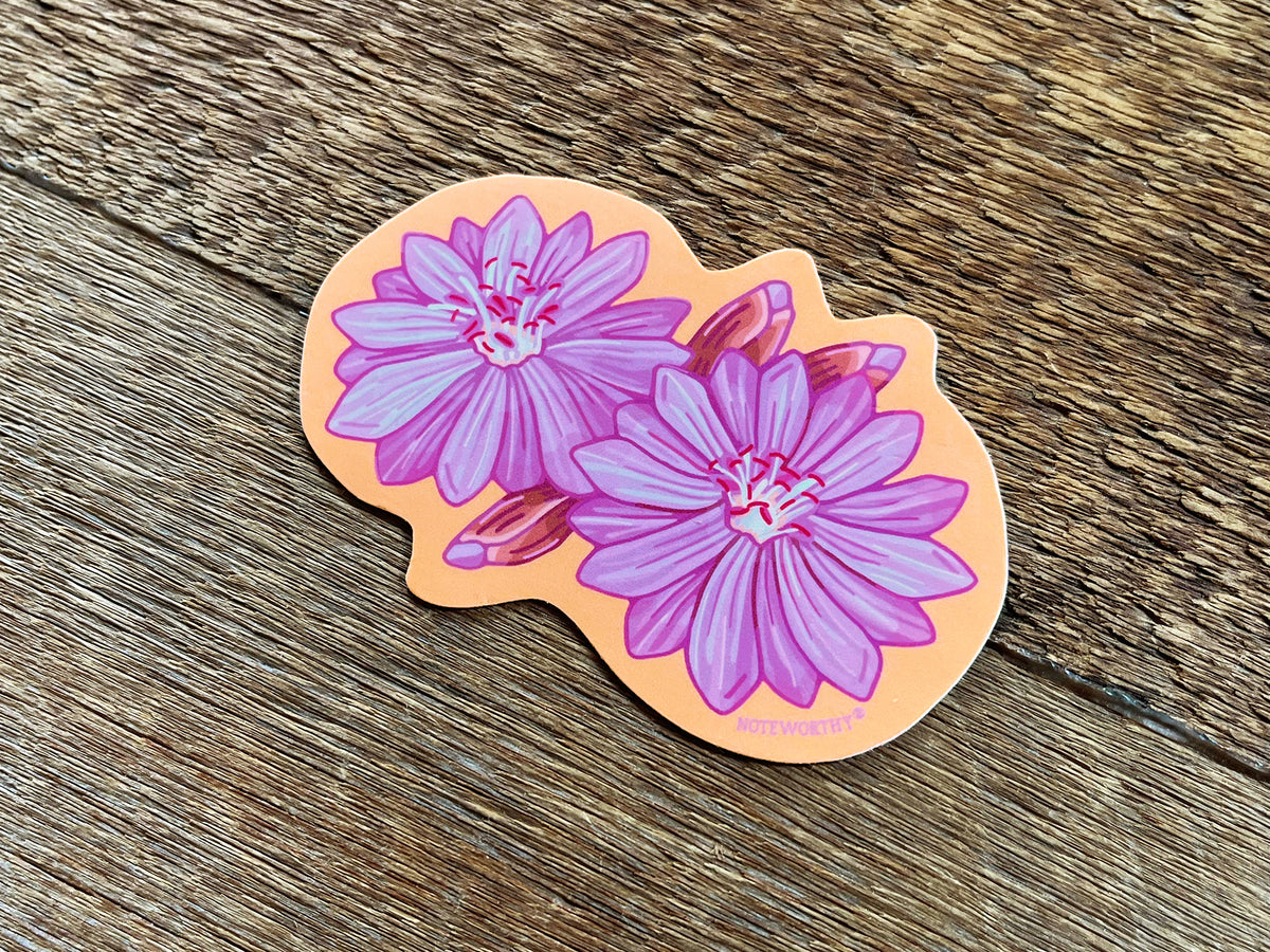 Bitterroot Sticker – Noteworthy Paper & Press