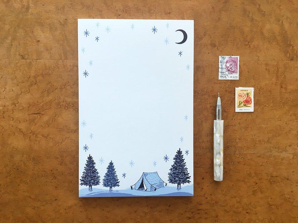 Camping Notepad – Noteworthy Paper & Press