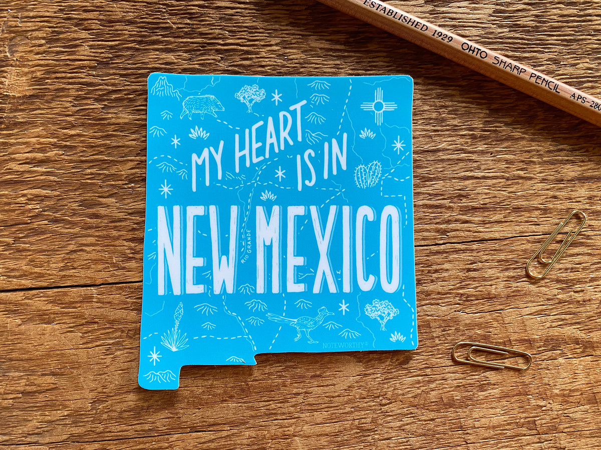 New Mexico Sticker – Noteworthy Paper & Press