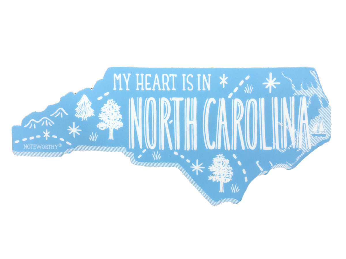 North Carolina Car Decal North Carolina Sticker Add On – Southern