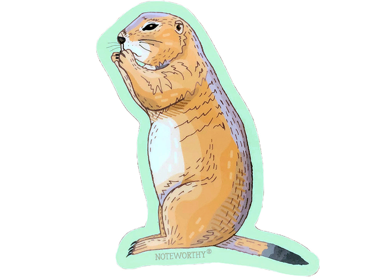 Prairie Dog Sticker – Noteworthy Paper & Press