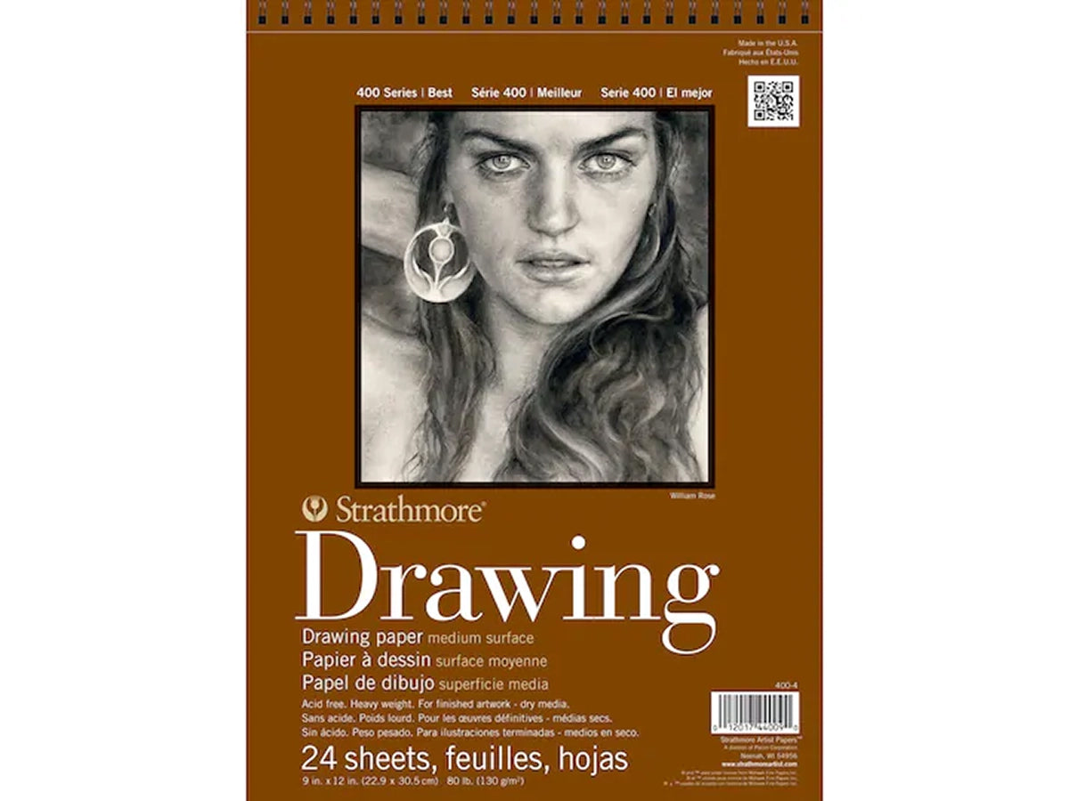 Drawing Paper Pad, 400 Series, 2 Sizes – Noteworthy Paper & Press