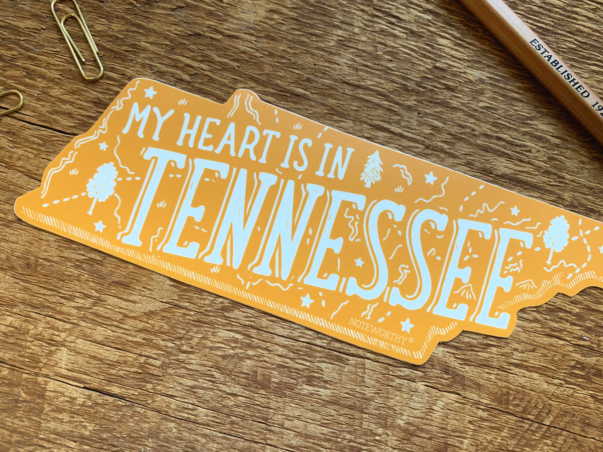 Tennessee Sticker – Noteworthy Paper & Press